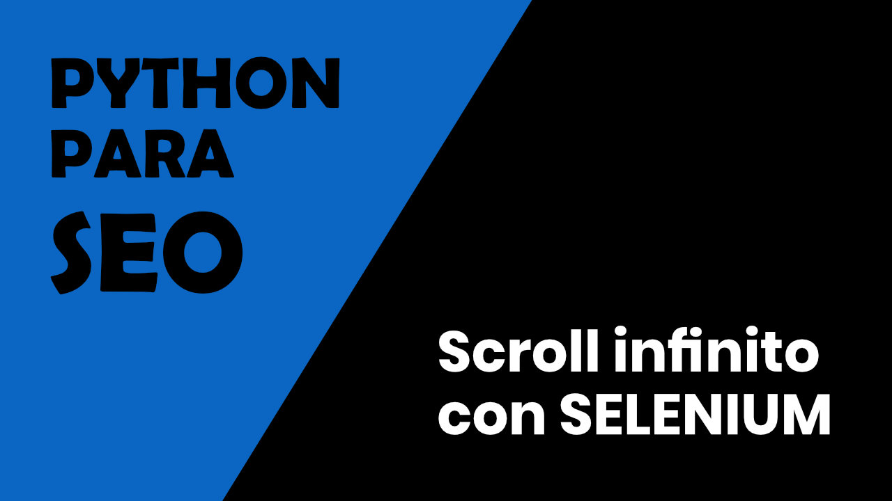 webscraping scroll infinito - Material Didáctico